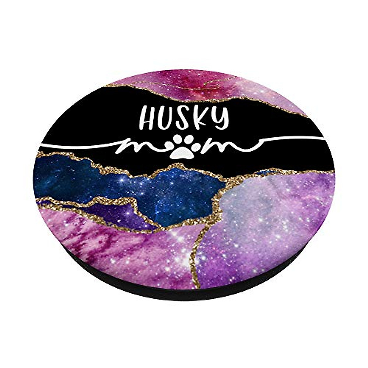 Siberian Husky Mom Aesthetic Graphic PopSockets Swappable PopGrip