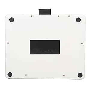 Graphics Drawing Tablet - 8192 Levels Pressure Sensitivity Drawing Tablet, Digital Art Tablets with 4 Customizable Keys for Desktop, Laptop, Mobile Phone, 5080LPI Touch Resolution(White)