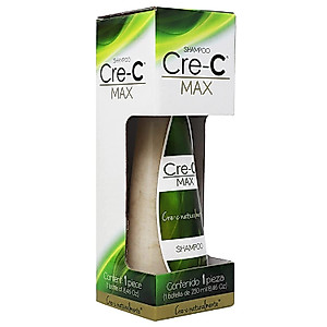 Cre-C Max Shampoo, Cleansing Shampoo, Strengthening Shampoo, Helps Prevent Hair Loss for men and women, Volume and Shine to your hair, 8.46 FL Oz, Bottle