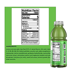 Vitamin Water ZERO Sugar - Forever You - Coconut Lime | 20 Fl Oz Bottles, Nutrient Enhanced Flavored Water w/Vitamins, Antioxidants, Electrolytes | Pack of 12