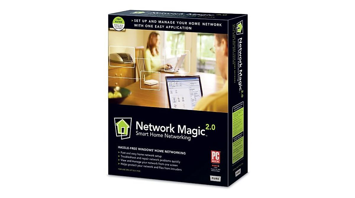 Pure Networks Network Magic 2.0 - Simplify Your Home Network Management