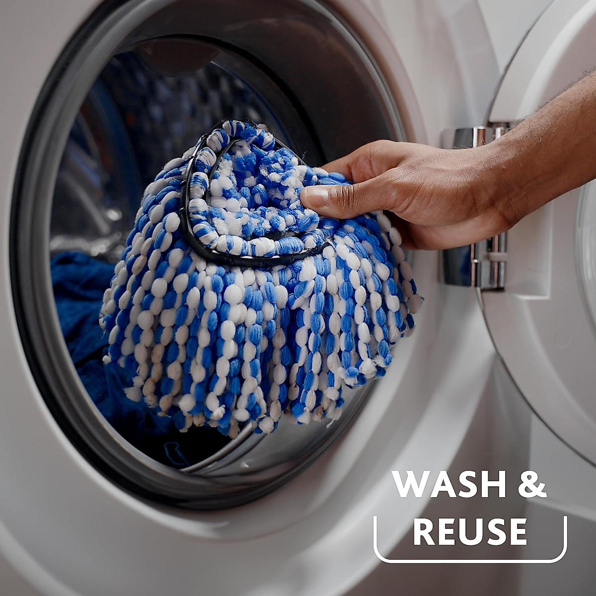 O-Cedar EasyWring RinseClean Microfiber Spin Mop & Bucket Floor Cleaning System with 2 Extra Refills