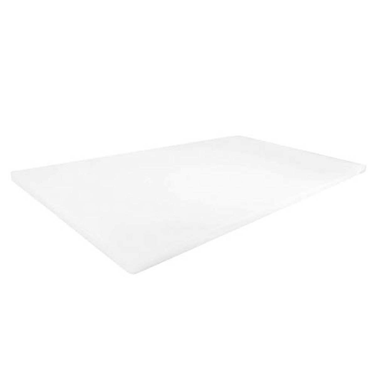 Thirteen Chefs Plastic Cutting Board - Large Commercial Chopping Boards - White, 30 x 18 Inch