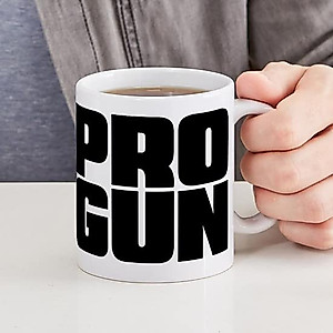 CafePress PRO GUN Ceramic Coffee Mug, Tea Cup 11 oz