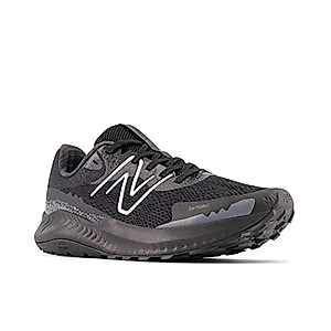 New Balance Men's Dynasoft Nitrel V5 Trail Running Shoe, Black/Black, 10 X-Wide