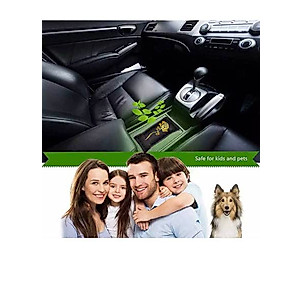 ROSEL- 55g 4pack Black Bamboo Charcoal Air Purifying Bags/ CONVINIENT Sized Purifier/ Dust, Mine and Pollen Absorber/ Eliminates Odor Fragrance Free, No Pump Sprays, Powders, Perfume/Residue, 7x2.7