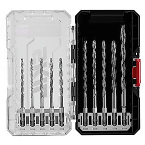 SKIL 10 Pc Hex Shank Carbide Hammer Drill Bit Set-MDB5000