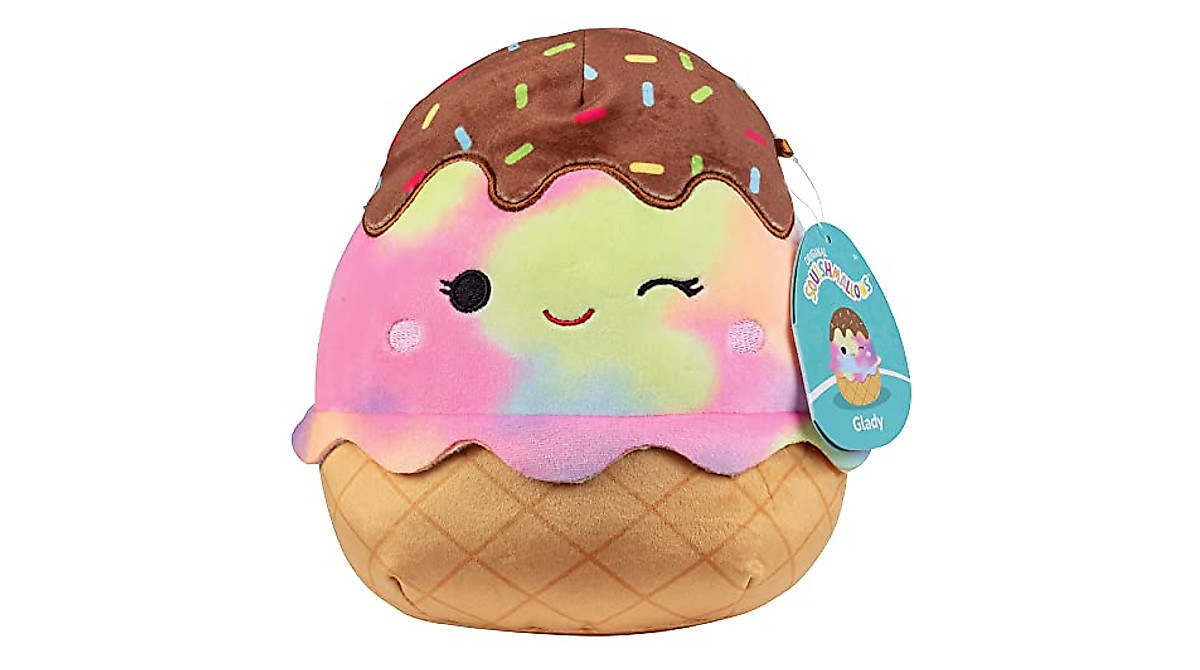 Squishmallows 8" Glady Ice Cream Plush - Cuddle & Play