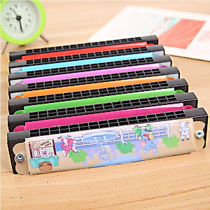 Harmonica for Kids Birthday Party Favor, 24Pcs Kids Harmonica Toy Gift, 16 Holes Toddler Harmonicas, Party Favors for Kids Goodie Bags
