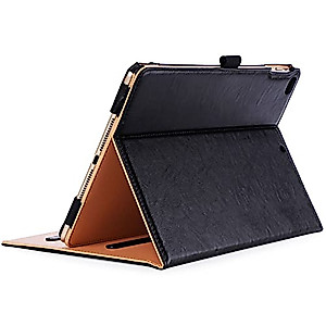 ProCase iPad 9.7 Case 2018/2017 iPad Case - Stand Folio Cover Case for Apple iPad 9.7 Inch, Also Fit iPad Air 2/ iPad Air -Black