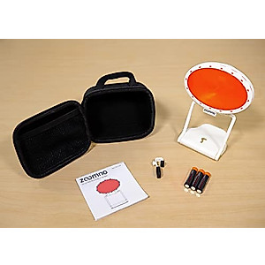 ZOOMNO - Bluetooth Connected Automatic Video Conferencing Warning Light | Works with virtually All Video Conferencing Software | Perfect Work from Home and Open Office Environment Tool!