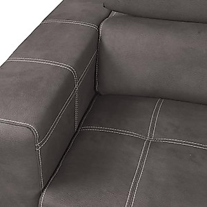 58943 Sectional, Grey