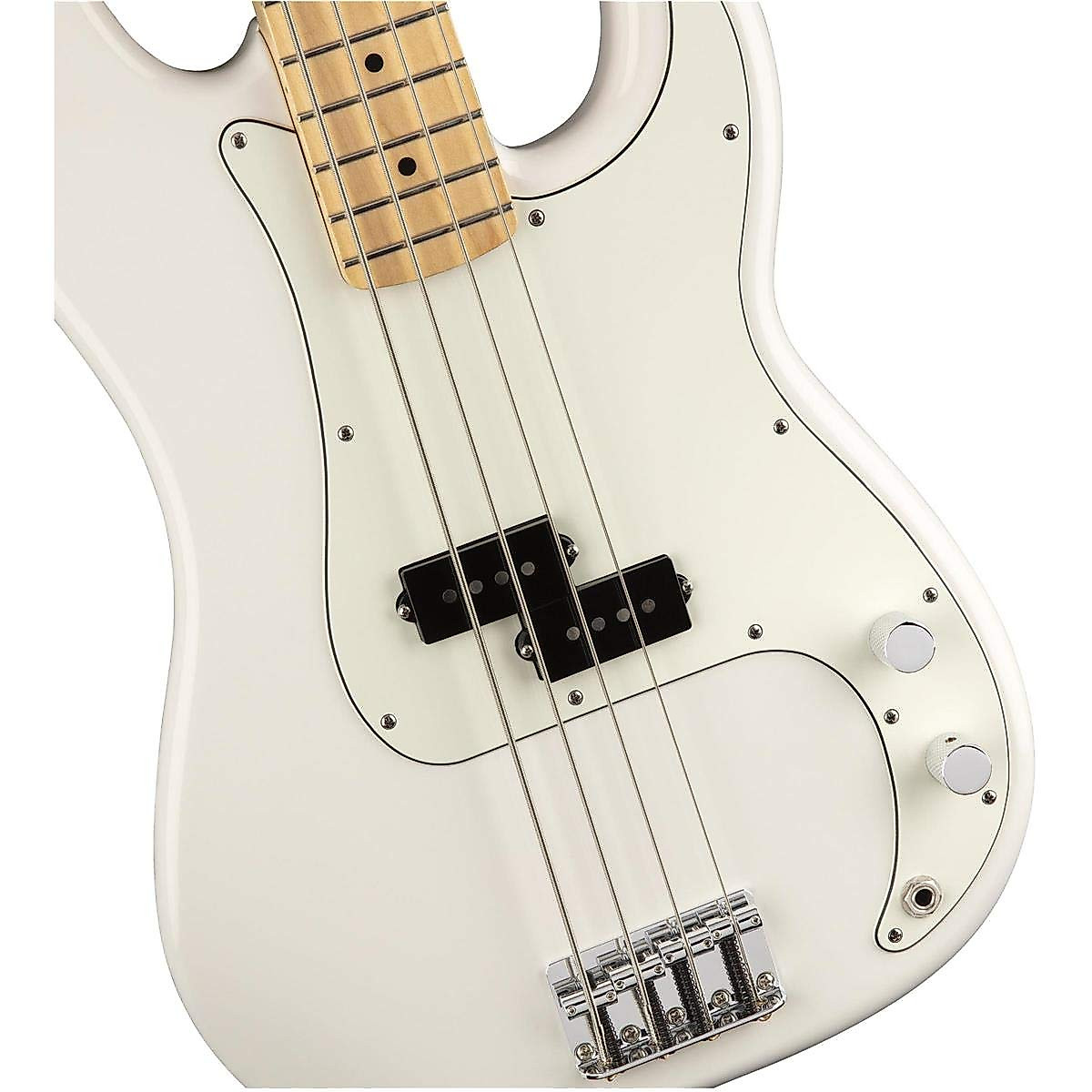 Fender Player Precision Bass, Polar White, Maple Fingerboard