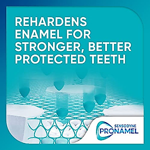 Sensodyne Pronamel Intensive Enamel Repair Toothpaste for Sensitive Teeth and Cavity Protection, Whitening Toothpaste to Strengthen Enamel, Arctic Breeze - 3.4 Ounces x 4