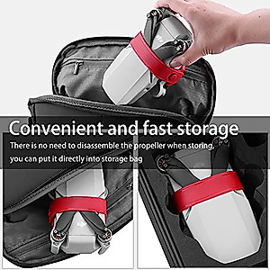 Propeller Guard Strap Holder Protector Stabilizer for DJI Mavic mini/Mini 2/Mini SE drone accessories (Red)