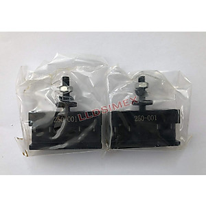 LLDSIMEX 2PC SETS 250-001 0XA Quick Change Tool, Turinng Tool Holder Steel Material 1# HOLDER