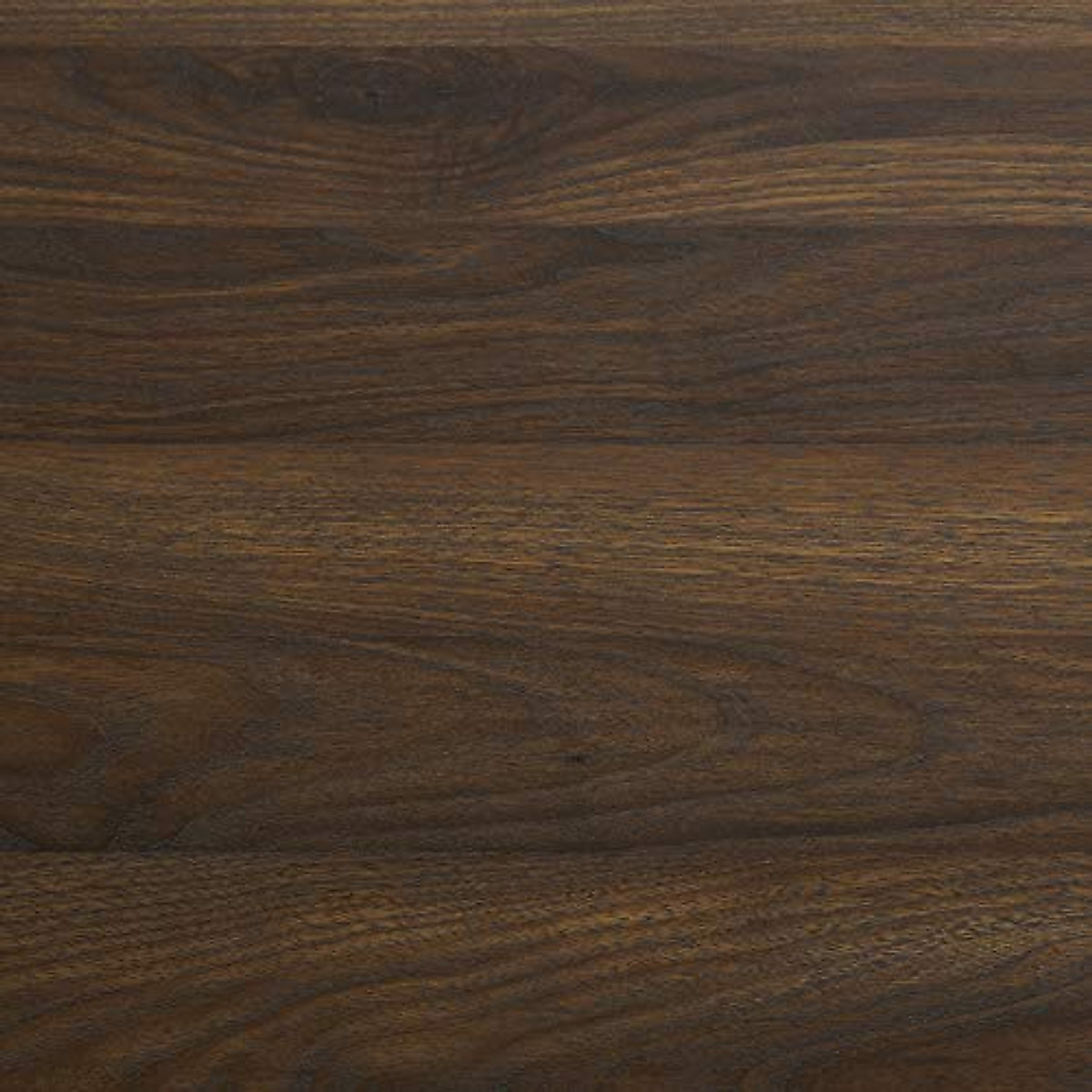 Walker Edison Cora Modern Round Faux Marble Top Coffee Table with X Base, 36 Inch, Walnut and Gold