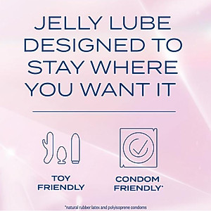 Personal Lubricant, K-Y Jelly Water Based Lube, 2 Ounce (Pack of 6) Personal Lube For Women
