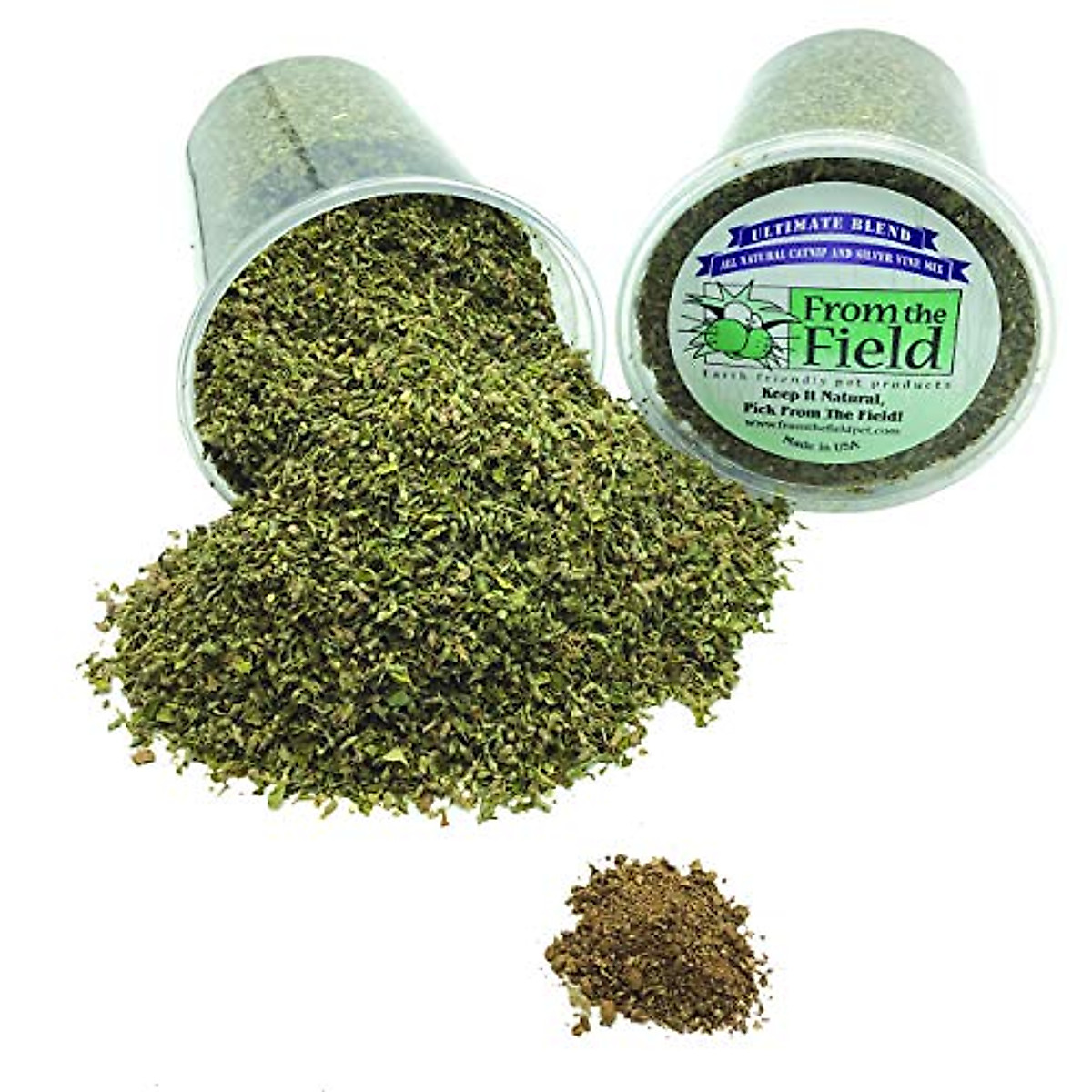From The Field Ultimate Blend Silver Vine/Catnip Mix Tub 3.5 oz/Large,white