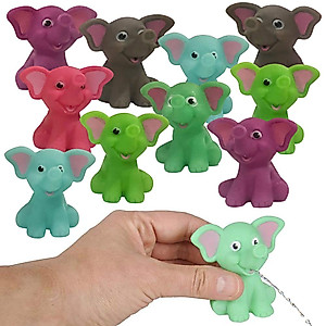 ArtCreativity Rubber Water Squirting Narwhals, Pack of 12, Bathtub and Pool Toys for Kids, Safe and Durable Water Squirters, Birthday Party Favors, Goodie Bag Fillers