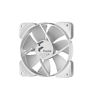 Fractal Design Aspect 12 RGB 120 mm 1200 RPM White Frame Computer Fan