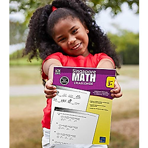 Singapore Math Challenge 3rd Grade Workbooks, Singapore Math Grade 3 and Up, Working Backwards, Patterns, Subtraction, and Multiplication Workbook, 3rd Grade Math Classroom or Homeschool Curriculum