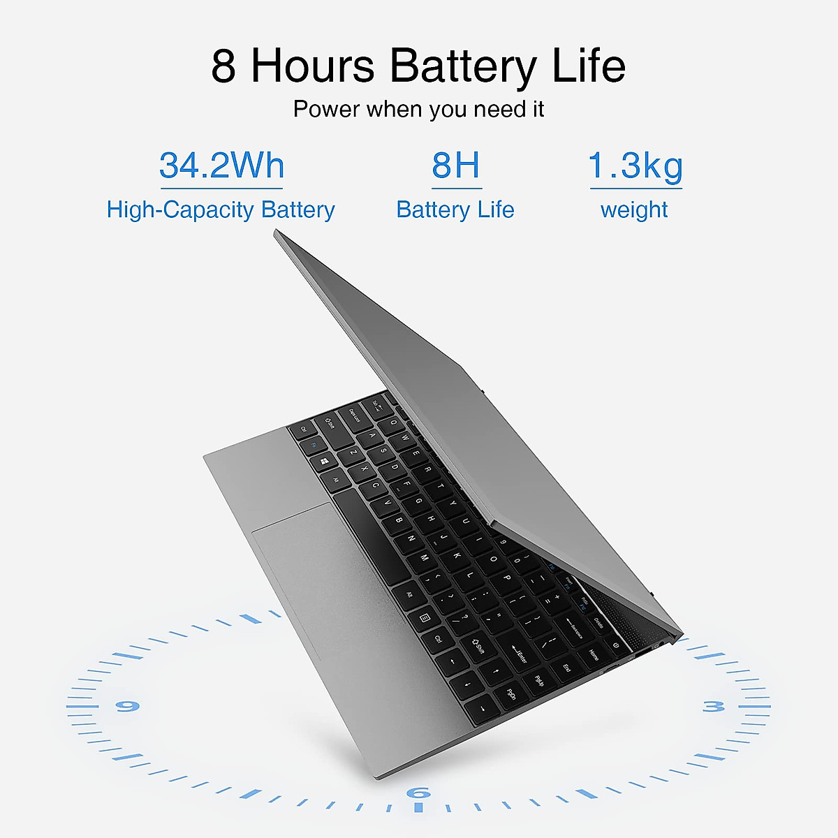 Coolby Windows 11 Laptop Computer, Intel Celeron Quad-core N4120 Processor, 12GB DDR4 RAM / 256GB SSD Notebook PC, 14.1" FHD 1920X1080 IPS Display, Support 2.4G/5G Hz WiFi, BT, Webcam, TF Card