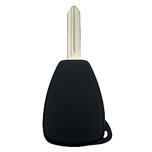 3 Buttons Keyless Remote Car Key Fob Fit for Chrysler 200/300/ Aspen/Dodge Charger/Ram/Durango/Wrangler/Commander OHT692427AA (Black)