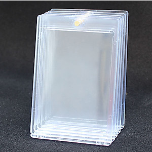 WINTRA 5 Count 35pt Magnetic Card Holder Cases, Magnet Closure Card Protectors for Standard Trading Cards and Regular Sports Cards