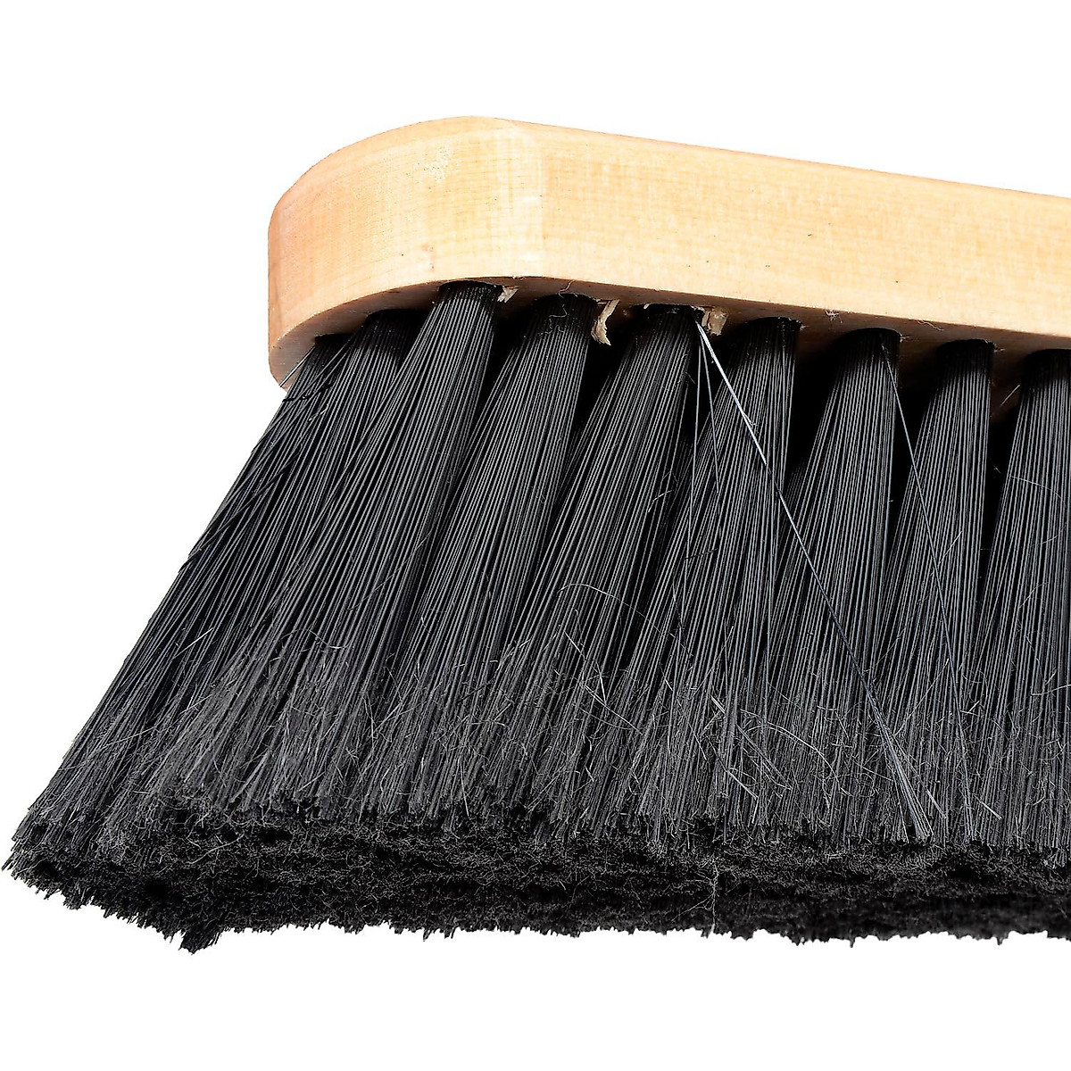 Libman Black Recycled PET Heavy Duty Push Broom with Handle
