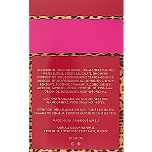 Animale Parfums Instinct Femme Eau de Toilette Spray, 3.4 Ounce