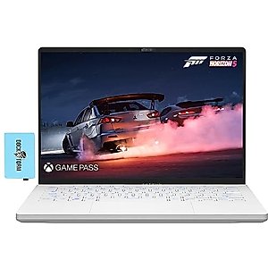 ASUS ROG Zephyrus G14 Gaming Laptop 14.0" 165 Hz WQXGA (8-Core AMD Ryzen 7 7735HS 3.20GHz, GeForce RTX 4050 6GB, 16GB DDR5, 512GB SSD, RGB KYB, Thunderbolt 4, WiFi 6, Win 11 Home) w/Dockztorm Hub