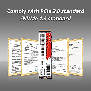 ASENNO NVMe M.2 Internal SSD (NVMe 128GB)