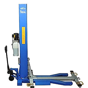 Ideal 6000 lb Capacity Mobile Single Column Lift