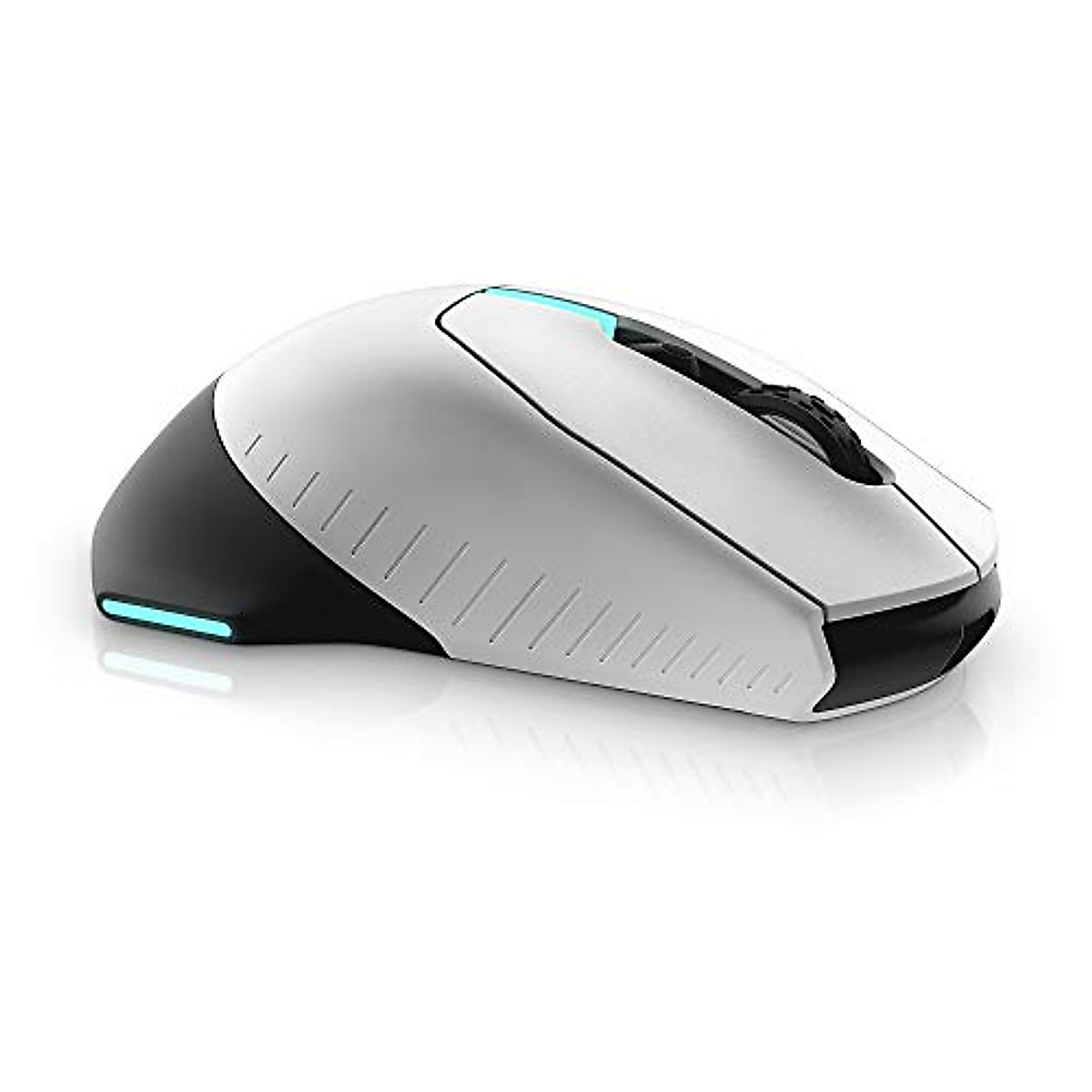 Alienware Wired/Wireless Gaming Mouse 610M-Light, Lunar Light