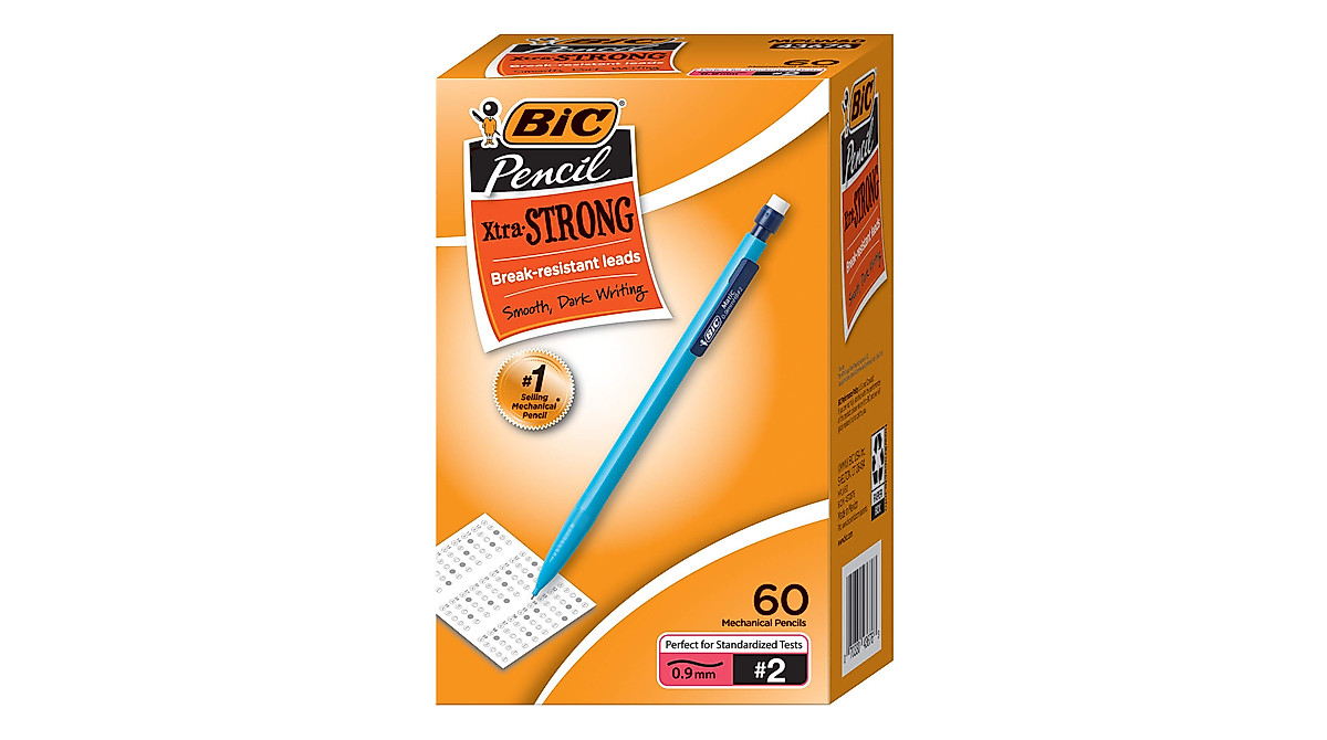 BIC Xtra-Strong Mechanical Pencils - 0.9mm Break-Resistant Lead
