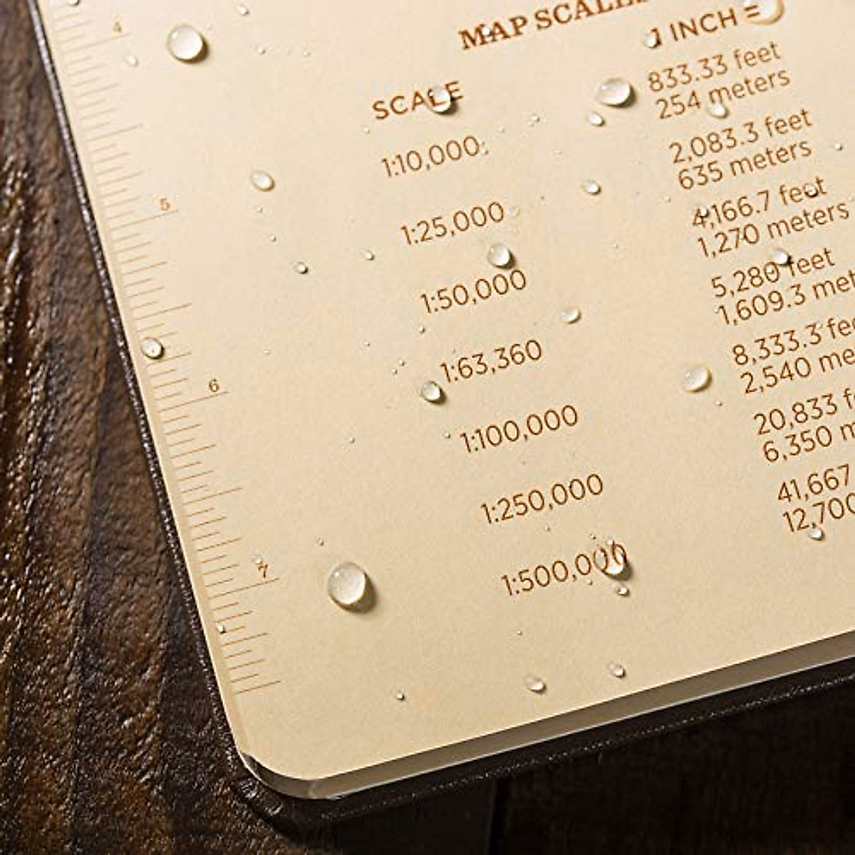 Rite in the Rain Weatherproof Hard Cover Notebook, Tan Cover, Universal Pattern (No. 970TF-LG), 8.75 x 6.75 x 0.625