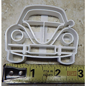 BEETLE BUG CAR FRONT VIEW HIPPIES LOVEBUG VEHICLE LOVE TRAVEL COOKIE CUTTER MADE IN USA PR2160