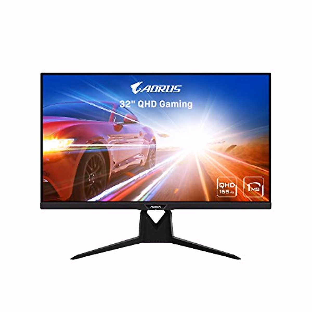 Gigabyte AORUS FI32Q 32" 165Hz 1440p HBR3,NVIDIA G-SYNC Compatible,Exclusive Built-in ANC, -KVM, 2560x1440 Display,1ms Response Time,HDR, 94% DCI-P3,1x DisplayPort 1.4,2x HDMI 2.0,2x USB 3.0,1x USB C