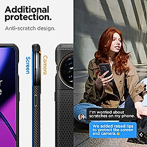 Spigen Liquid Air Armor Designed for OnePlus 11 Case (2023) - Matte Black