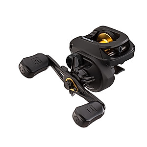 13 FISHING - Origin R1 Baitcast Reel - 8.1:1 Gear Ratio - Right Hand Retrieve (100 Size) (Fresh) - OR1-8.1-RH,Black/Gold