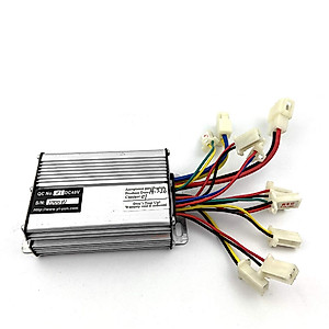 L-faster 36V 48V 1000W Controller for Brushed DC Motor Scooter Controller with 30A Fusible Circuit Breaker (36V)