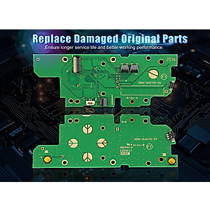 Left L Side Motherboard, for Switch Lite Left Handle, PCB Material L Side Board, Replacement Professional Game Console Key Board Part [video game]