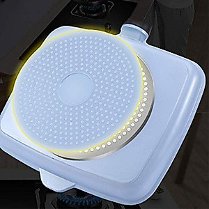 ZHYHSM-111 Frying Pan, Master Pan Non-Stick Divided Grill/Fry/Oven Meal Skillet, Black, Suitable for Cooking Eggs, Bacon, Pancakes