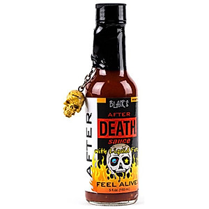 After Death Sauce with Liquid Rage and Skull Key Chain