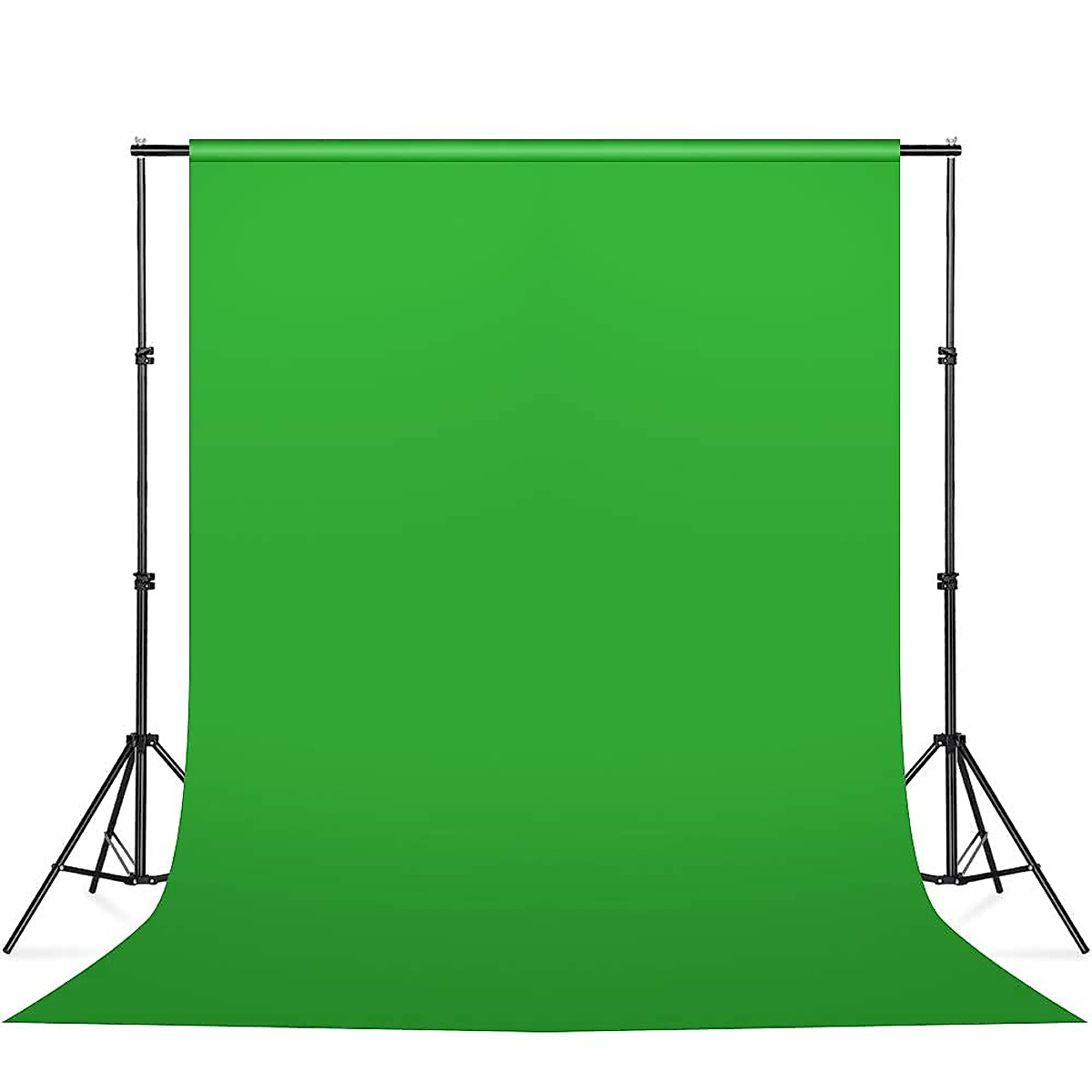 LOMTAP Background Stand Heavy Duty 6.5x10ft/ 2x3m Backdrop Support System Photography Photo Video Studio Kit with Carrying Bag for Adjustable Height and Width Shooting Photo Studio