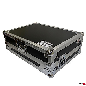 ProX XS-DDJSR2LT LED ATA Flight Case For Pioneer DDJ-SR2 DJ Controller with Laptop Shelf and LED