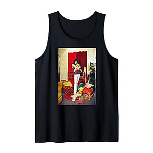 Freddie Mercury Official Vintage Pillow Photo Tank Top