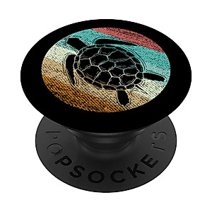 Turtle swimming in the Sea PopSockets Standard PopGrip