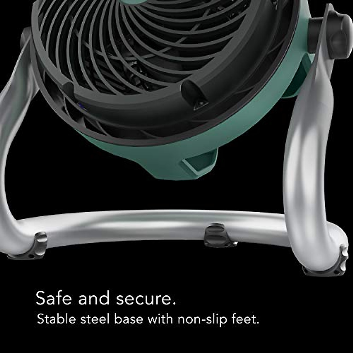 Vornado EXO51 Heavy Duty Air Circulator Shop Fan with IP54 Rated Dustproof and Water-Resistant Motor, Green, CR1-0389-17